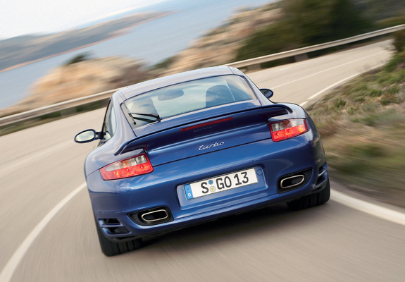 Porsche 911 Turbo Coupe (997) 2006–08 wallpapers