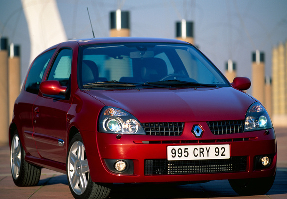 Renault Clio RS 2002–05 photos