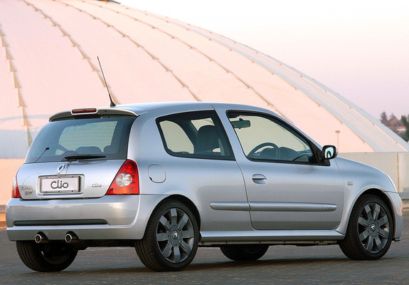 Renault Clio Sport ZA-spec 2002–05 photos