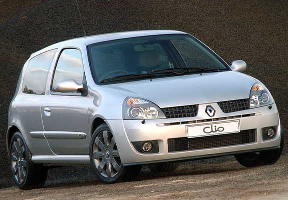 Renault Clio Sport ZA-spec 2002–05 wallpapers