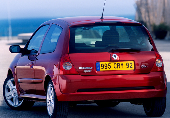 Renault Clio RS 2002–05 wallpapers