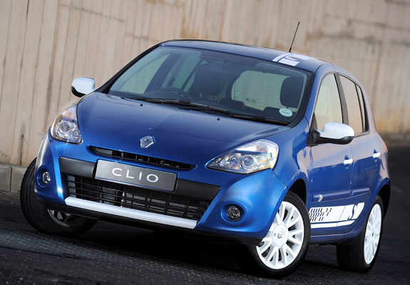 Renault Clio S 5-door ZA-spec 2010–12 wallpapers