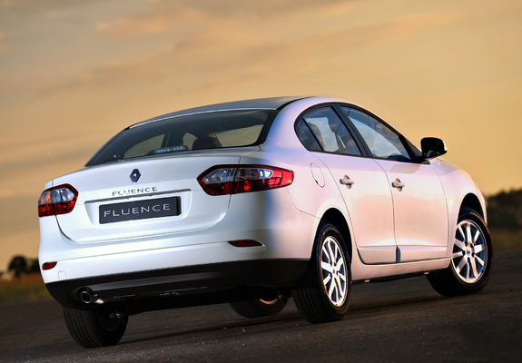 Photos of Renault Fluence ZA-spec 2010