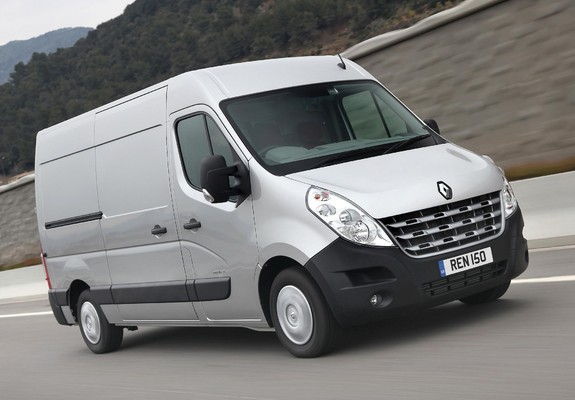 Renault Master L2H2 Van UK-spec 2010 photos