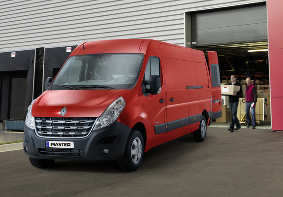 Renault Master Van LWB 2010 photos
