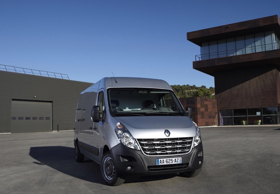 Renault Master Van LWB 2010 wallpapers