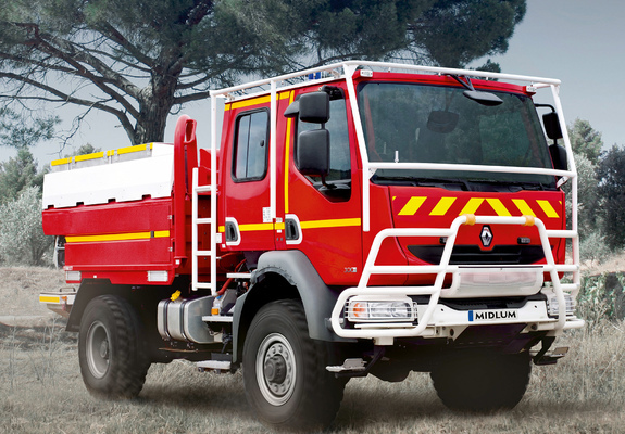 Renault Midlum Crew Cab 4x4 Firetruck 2006–13 photos