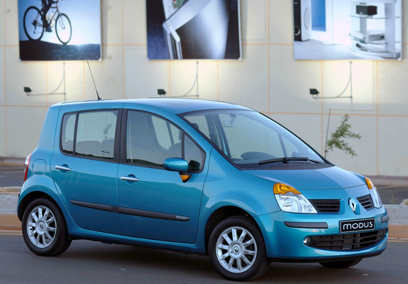 Pictures of Renault Modus ZA-spec 2005–07