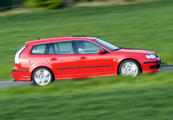 Hirsch Saab 9-3 Aero SportCombi 2006–07 wallpapers