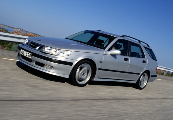 Saab 9-5 Aero Wagon 1999–2001 wallpapers