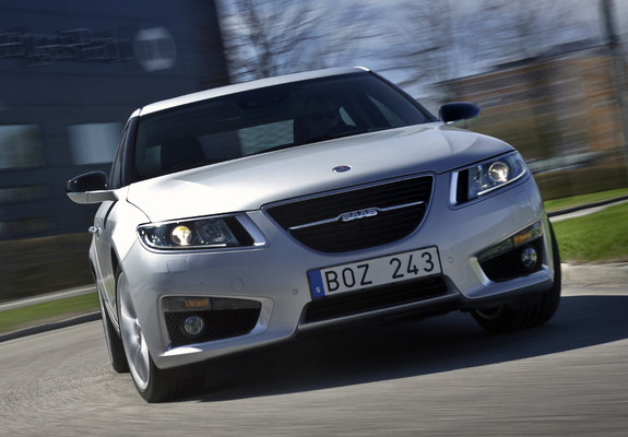 Saab 9-5 Sedan Aero 2010–11 wallpapers