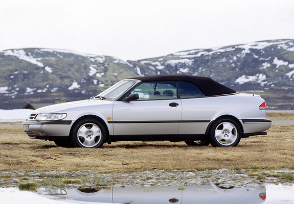 Saab 900 SE Turbo Convertible 1993–98 wallpapers