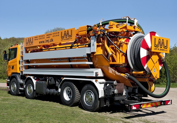 Scania G480 8x2 Sewer Cleaner 2012–13 photos