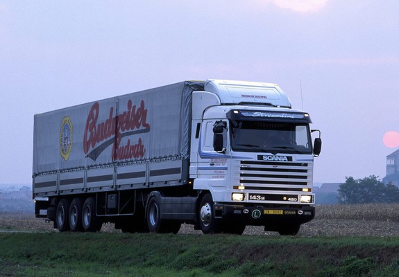 Scania R143MA 4x2 Streamline 1990–95 photos