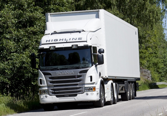 Images of Scania P400 6x2 Highline 2011