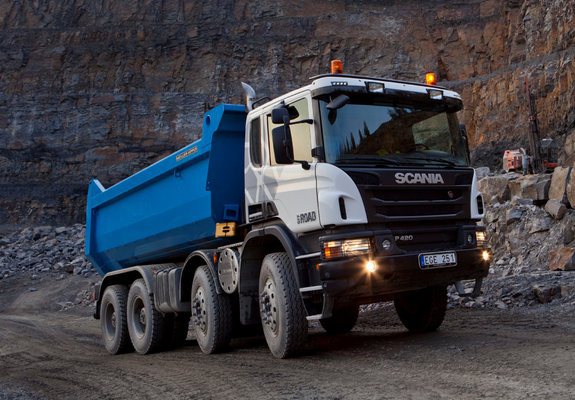 Images of Scania P420 8x4 Tipper Off-Road Package 2011