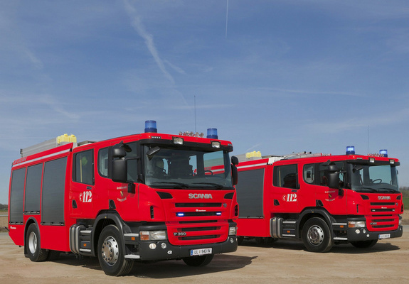 Rosenbauer Scania P360 LB 4x2 Crew Cab MNB HLF 2000 2008–11 wallpapers