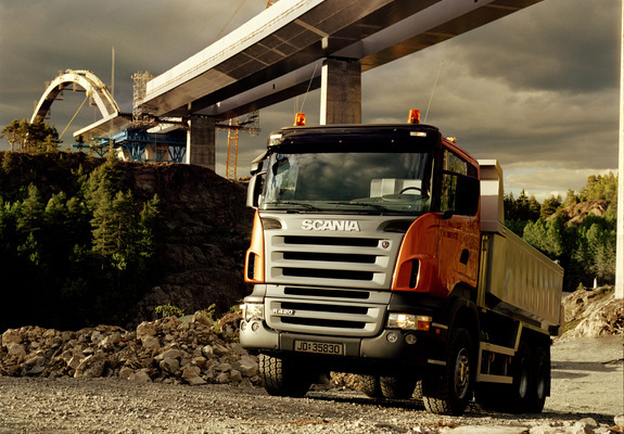 Scania R420 6x4 Tipper 2004–09 images