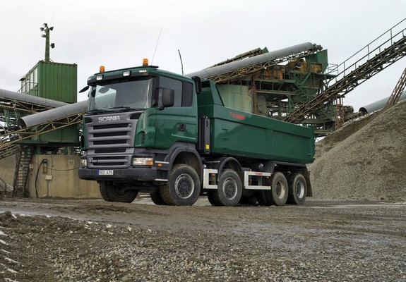 Scania R420 8x8 Tipper 2004–09 images