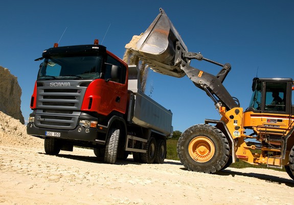 Scania R420 6x4 Tipper 2004–09 photos