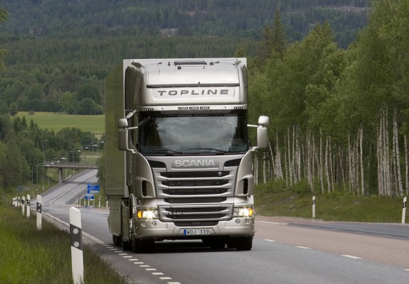 Scania R440 4x2 Topline 2009–13 images