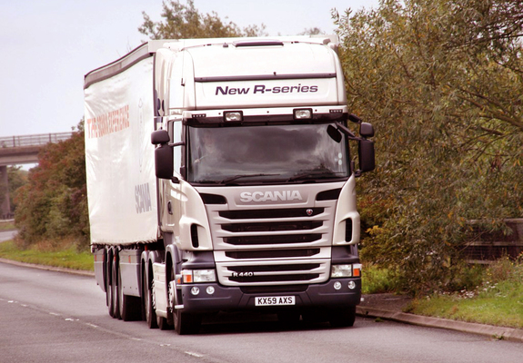 Scania R440 6x2 Topline UK-spec 2009–13 images