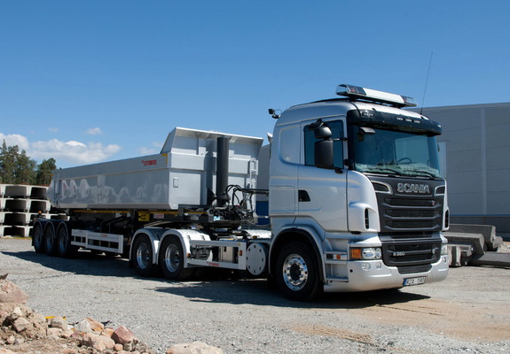 Scania R560 6x4 2009–13 wallpapers