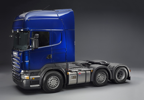Scania R420 6x2 Topline 2004–09 wallpapers