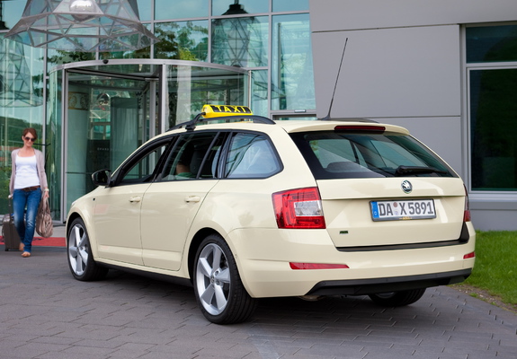 Images of Škoda Octavia Combi Taxi (5E) 2013