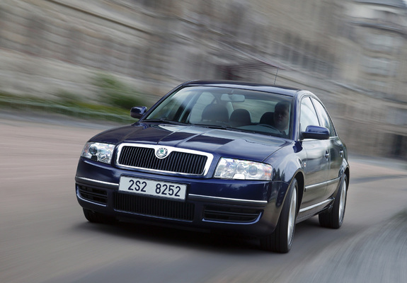 Škoda Superb 2001–06 wallpapers