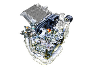 Photos of Subaru Engines