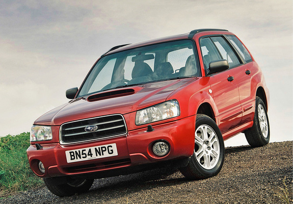 Pictures of Subaru Forester XT UK-spec (SG) 2003–05