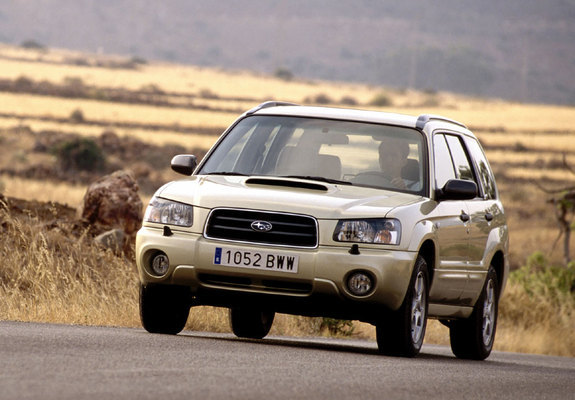 Subaru Forester XT 2003–05 images