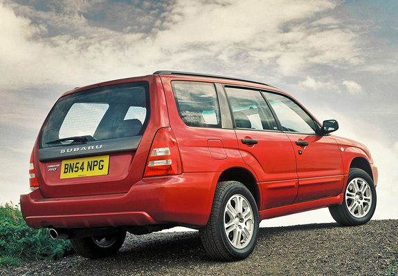 Subaru Forester XT UK-spec (SG) 2003–05 pictures