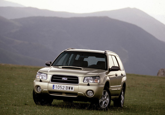 Subaru Forester XT 2003–05 wallpapers