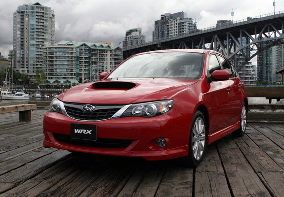 Images of Subaru Impreza WRX Hatchback 2007–10