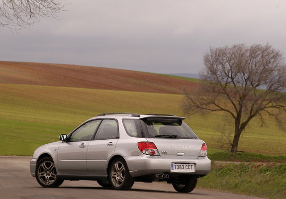 Subaru Impreza WRX Sport Wagon (GGA) 2003–05 wallpapers