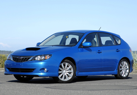 Subaru Impreza WRX Hatchback 2007–10 wallpapers