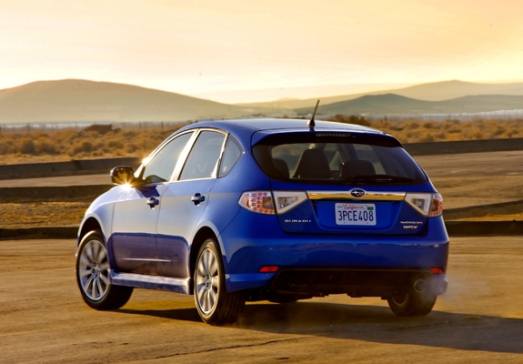 Subaru Impreza WRX Hatchback 2007–10 wallpapers