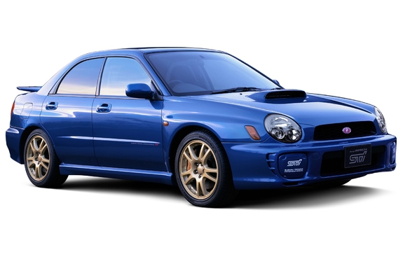 Subaru Impreza WRX STi 2001–02 pictures