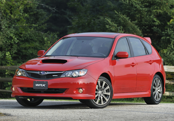 Subaru Impreza WRX Hatchback 2007–10 wallpapers