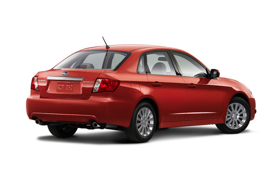 Photos of Subaru Impreza Sedan US-spec (GE) 2007–11