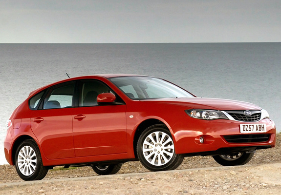 Subaru Impreza Hatchback UK-spec 2007 wallpapers
