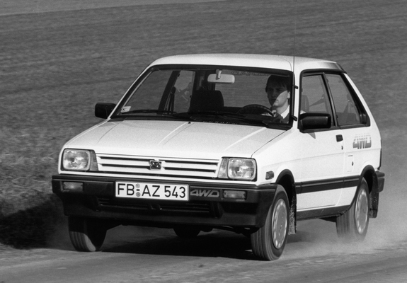 Subaru Justy 3-door 4WD 1984–88 wallpapers