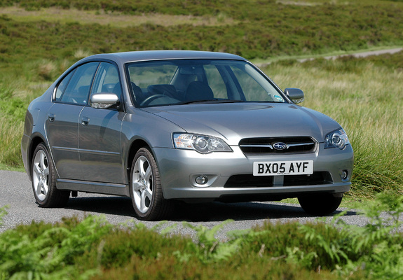 Subaru Legacy UK-spec 2003–06 wallpapers