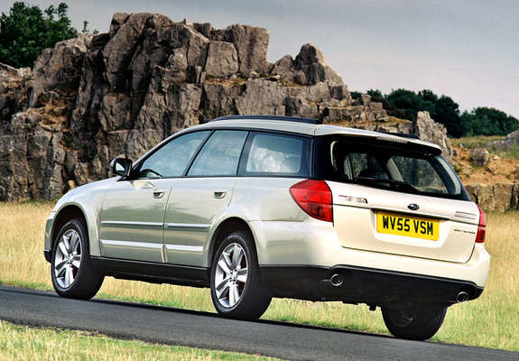 Subaru Outback 3.0R UK-spec (BP) 2003–06 wallpapers