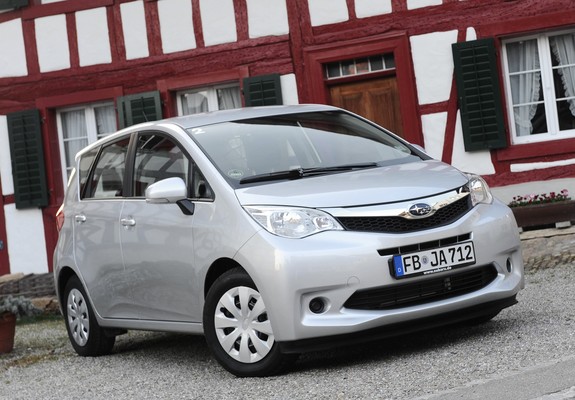 Photos of Subaru Trezia 1.3i EU-spec (NCP/NSP) 2011–2014