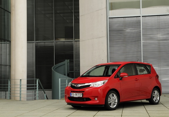 Subaru Trezia 1.4D EU-spec (NCP/NSP) 2011–2014 photos