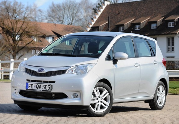 Subaru Trezia 1.3i EU-spec (NCP/NSP) 2011–2014 photos