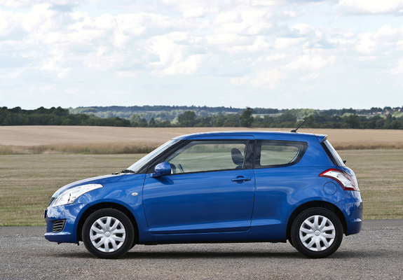 Images of Suzuki Swift 3-door UK-spec 2010–13